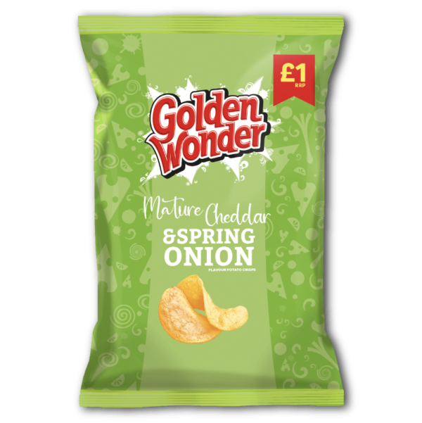 Mature Cheddar & Spring Onion - Golden Wonder